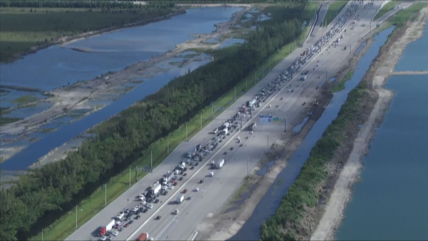 Traffic alert: Heavy delays on Florida’s Turnpike in Miami-Dade