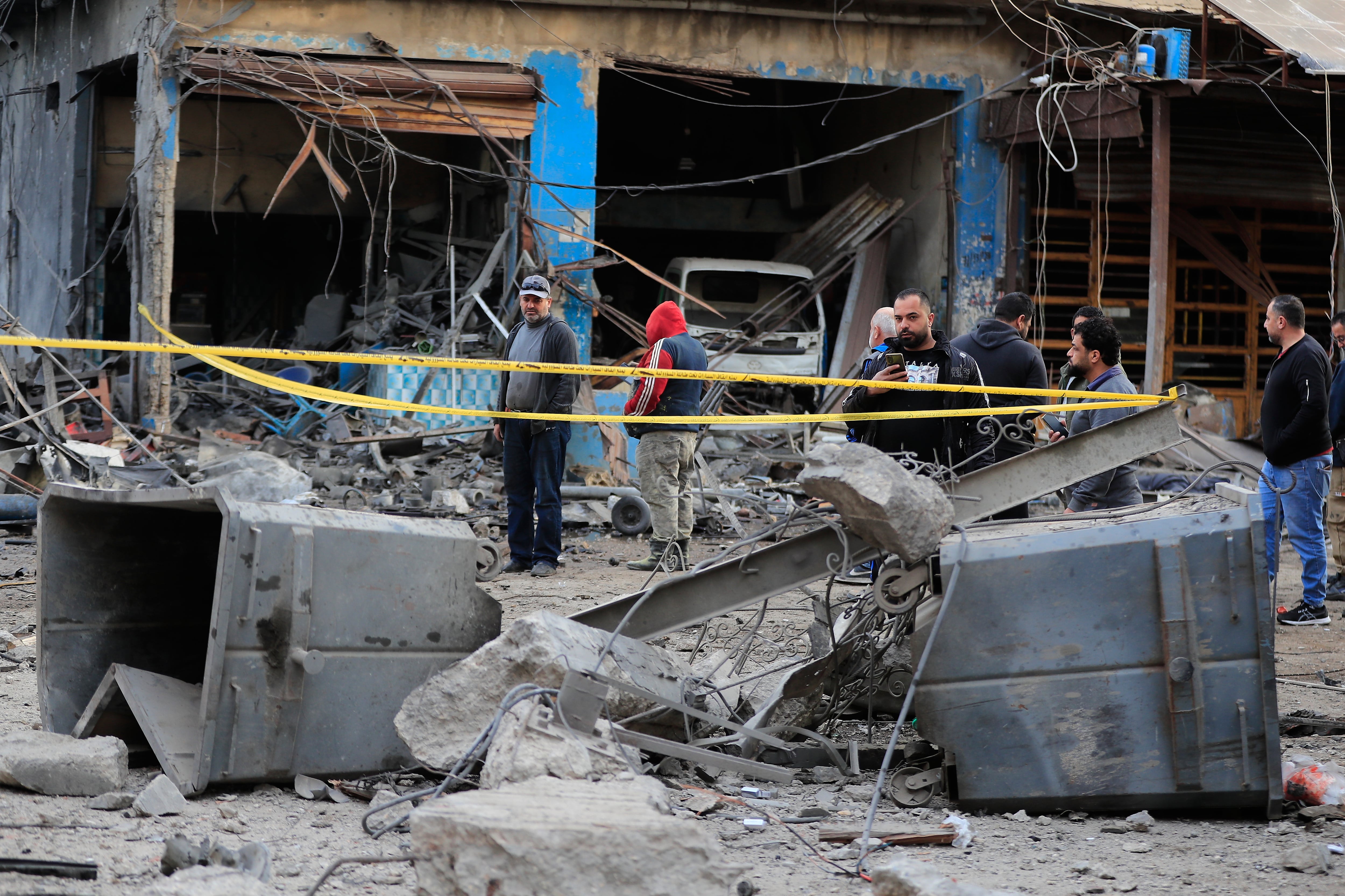 Israel strikes multiple sites in Lebanon ahead of a key disarmament meeting