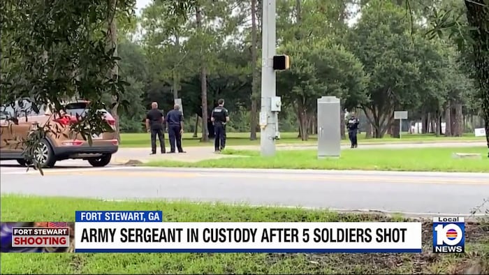 5 soldiers shot on Georgia Army base expected to survive