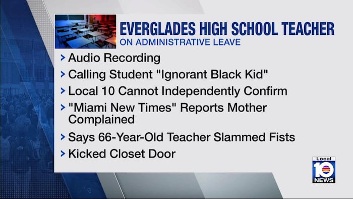Everglades High School teacher under investigation